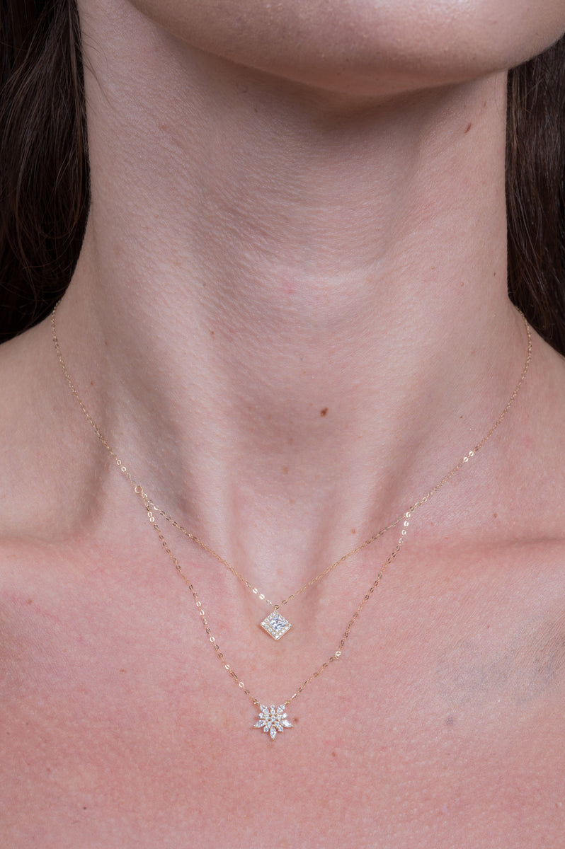 Dimond Star Necklace – Liora